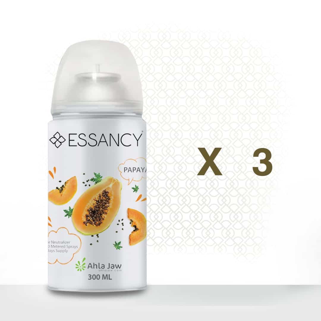 Super Combo Papaya Aerosol Pack | Room Air Freshener – Essancy By Ahla Jaw